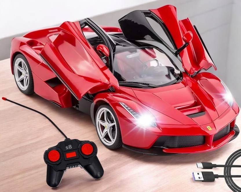 Kid Kraze Rechargeable Farrari Style Remote Control Car With Opening ...