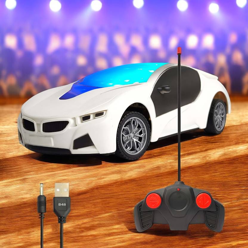 Just97 Rechargeable High Speed Remote Control Famous Car & 3D LED Light ...