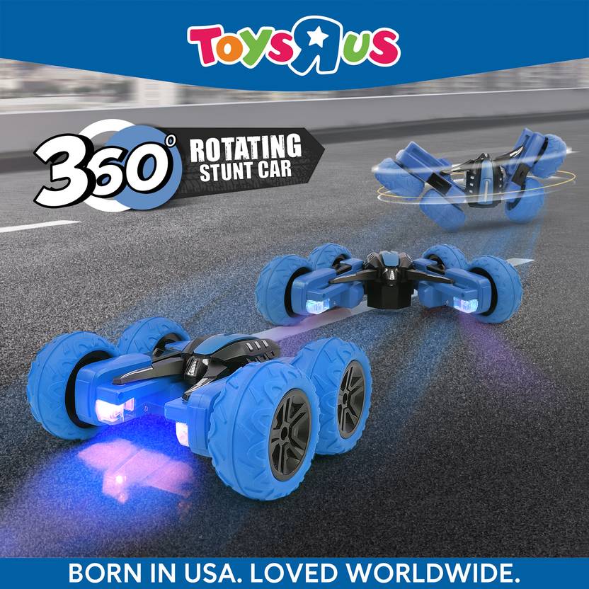Toys R Us Fastlane 360° Rotating Stunt RC Car with Double-Sided Driving ...