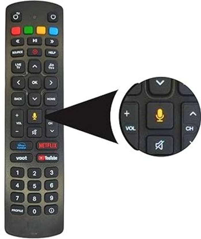 MARS Jio TV Remote for Effortless Control and Seamless Streaming ...