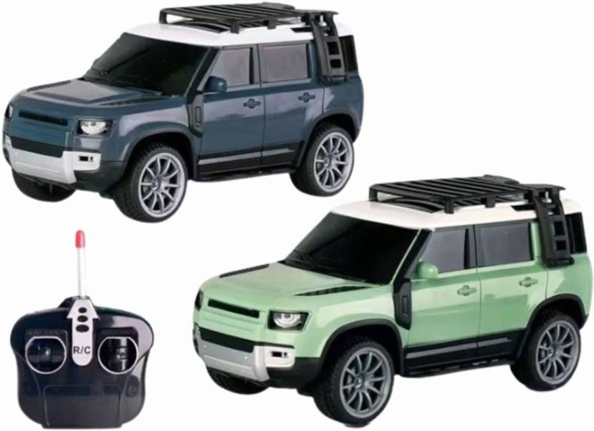 Kidoyz Remote Control Defender 1:16 Scale Model Land Rover Rechargeable ...