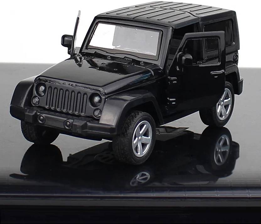 MTOYS Bold Black Cruiser: Diecast Metal Toy Jeep with Pullback Fun and ...