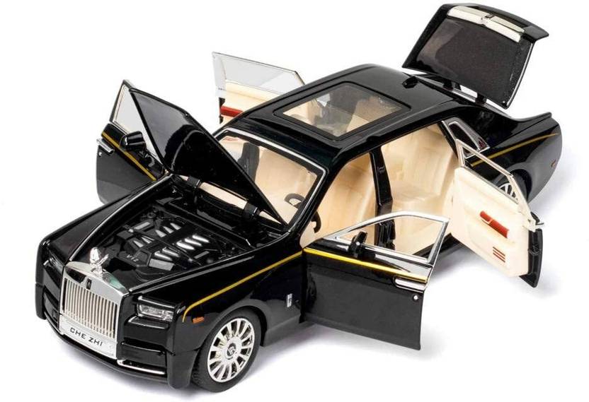 Akvanar 1:32 Rolls Royce Phantom Metal car Toy Open Door with Light ...