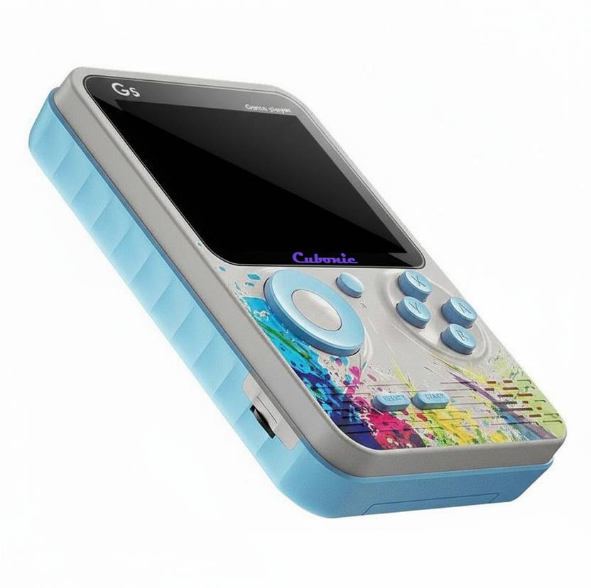 Cubonic G5 Retro Game Console | 3” LCD Screen | Portable Handheld ...