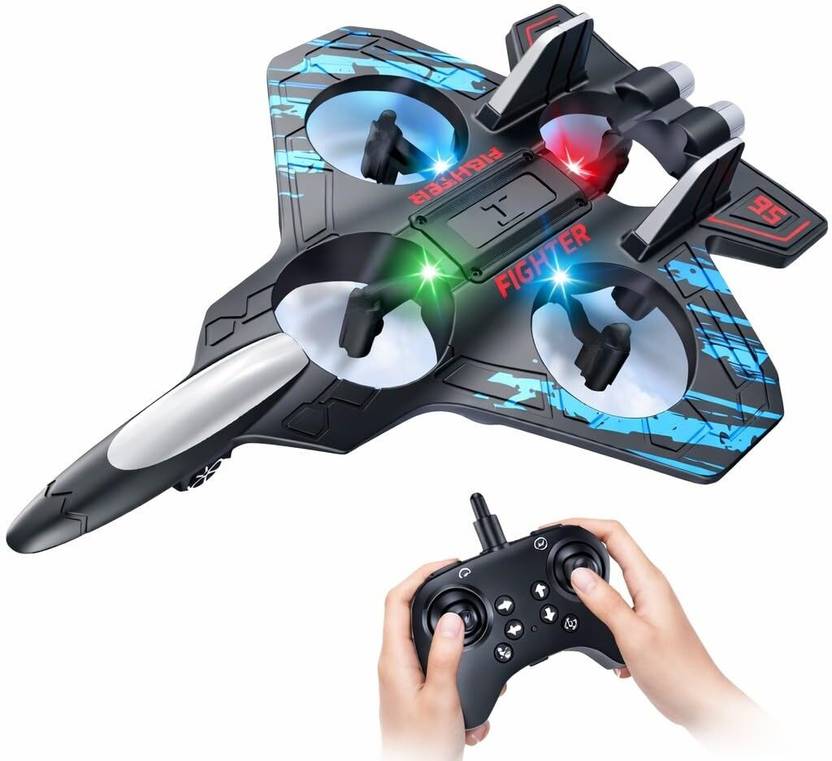 Style Panda RC Aeroplane 2.4GHz Quadcopter Floating Fighter Aircraft ...