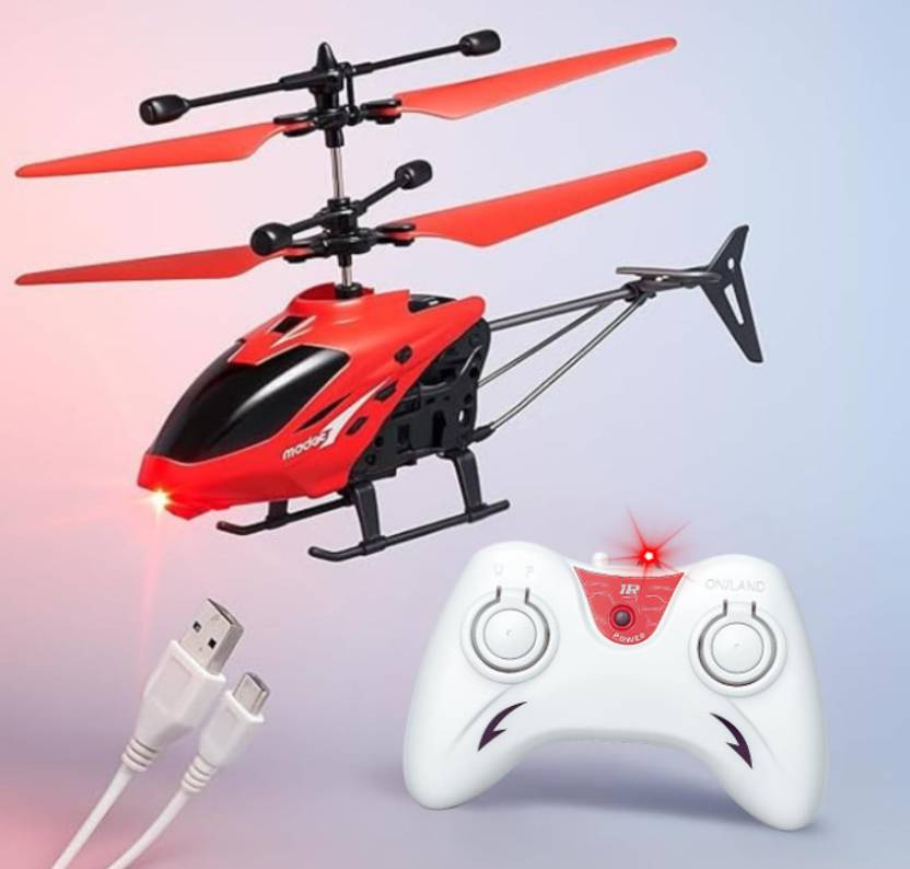 sky toys Remote Control Helicopter Toy for Kids with Hand Sensor ...