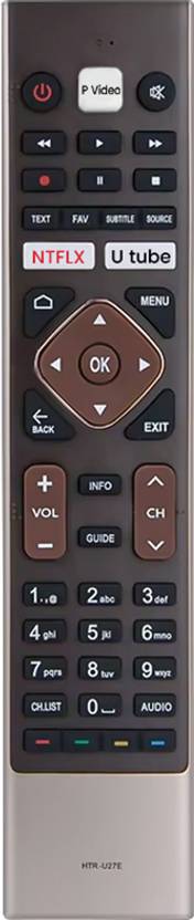 7SEVEN Compatible HAIER TV Remote Control and Replacement of Original ...