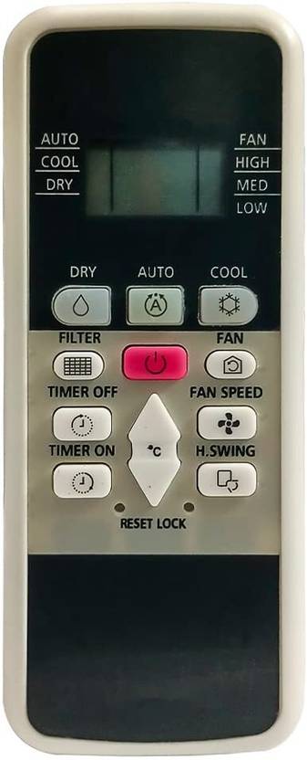 7SEVEN Compatible AC Remote for Hitachi Split AC and window Air ...