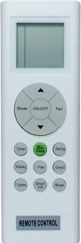 RE 201B Blue star ac Remote Controller - RE : Flipkart.com