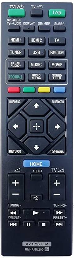 ditec Remote For Sony AV System HT-IV300 AV Remote Control RM-ANU200 ...