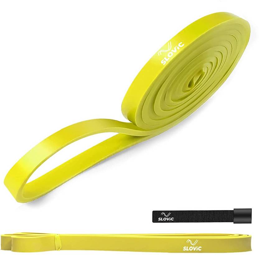 SLOVIC Fitness Resistance Band | Loop with Door Anchors & Workout Guide ...