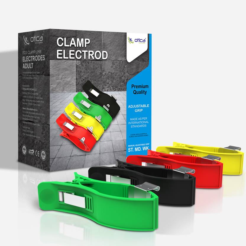 OTICA ECG CHEST ELECTROD CLAMP Limb ECG/EKG clamp Electrode Respiratory ...