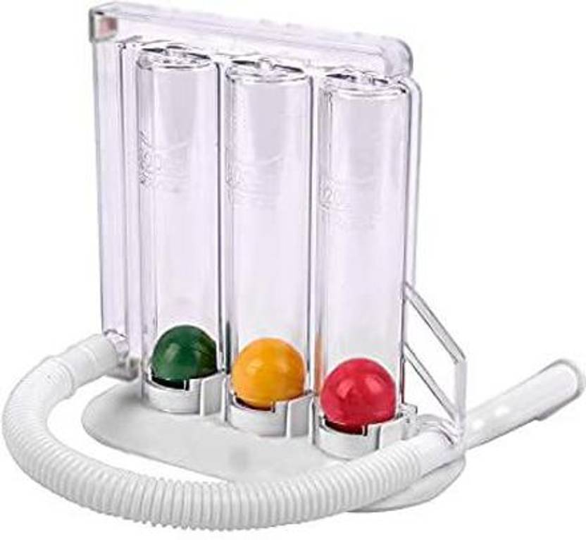 MOWELL Deep Breathing Lung Exerciser | 3 Ball Incentive Spirometer 3 ...