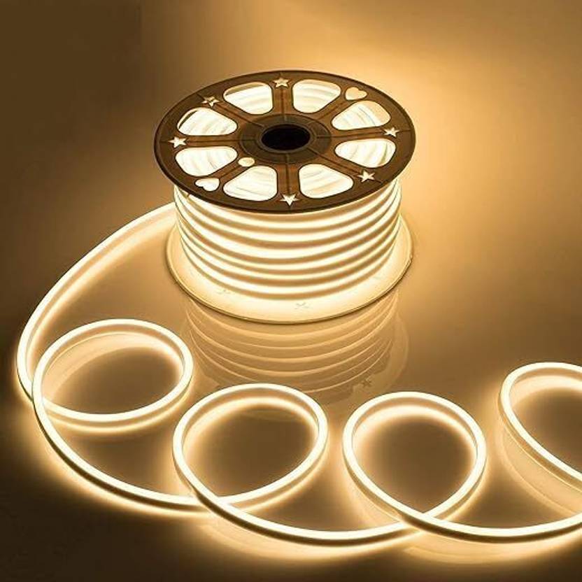 ATULUX 300 LEDs 5 m Yellow Steady Strip Rice Lights Price in India ...