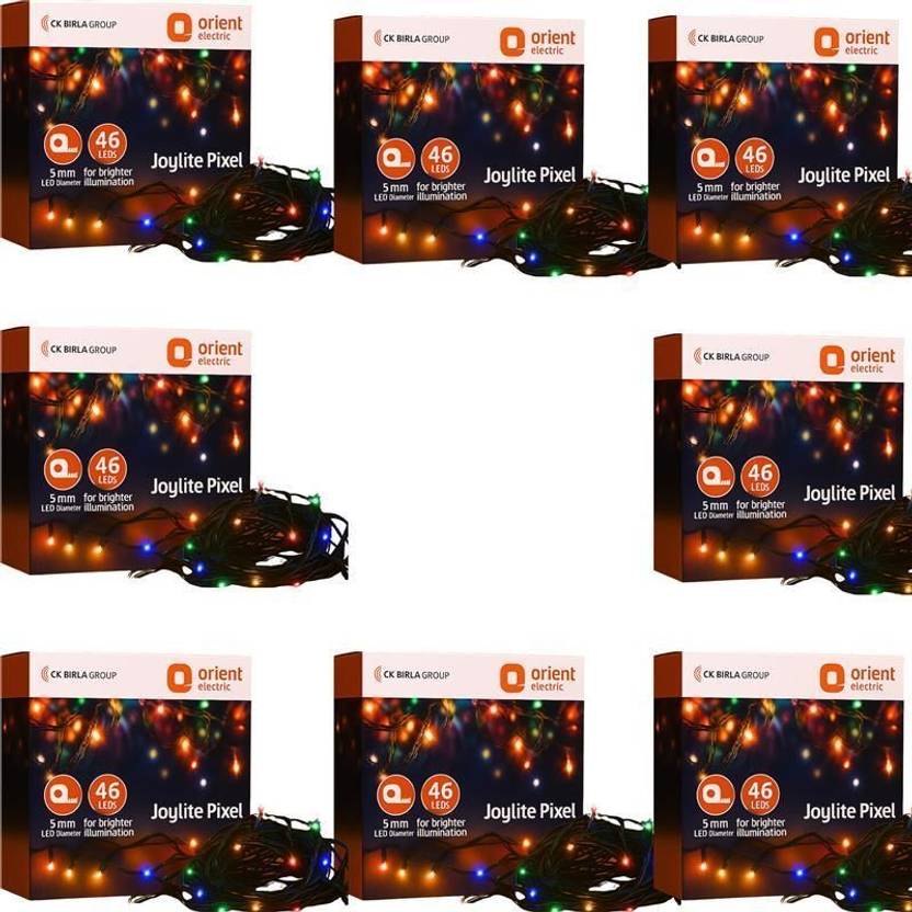 Orient Electric 46 LEDs 10 m Multicolor Color Changing Strip Rice ...