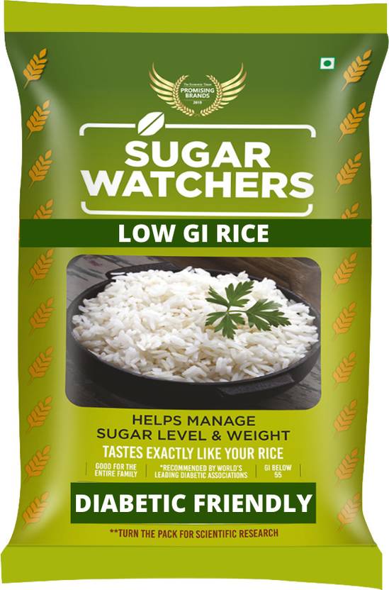 SUGAR WATCHERS Low GI , Diabetic Friendly White ; US FDA Registered Raw ...
