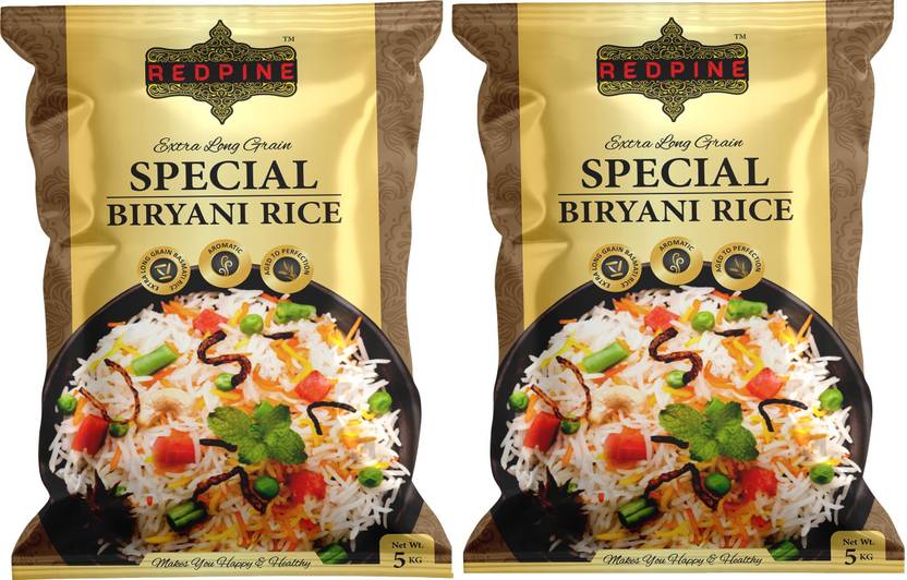 REDPINE Biryani B.N 20 Rice-10 KG Basmati Rice (Long Grain) Price in ...