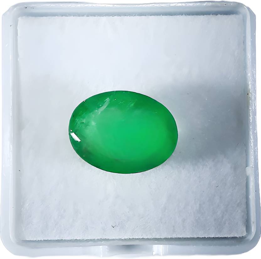 MAHADEVDEPSTORE Emerald Original 5 Ratti Stone | Natural Panna Stone ...
