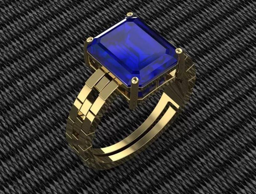 GenZcomplex Unique & Effective 100% Original Blue Sapphire/Neelam Stone ...