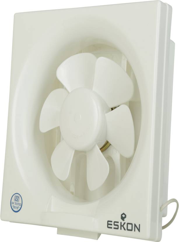 Eskon Ventilation Fan 8 Inch Sweep 200mm RPM-1300 Exhaust Fan (WHITE ...