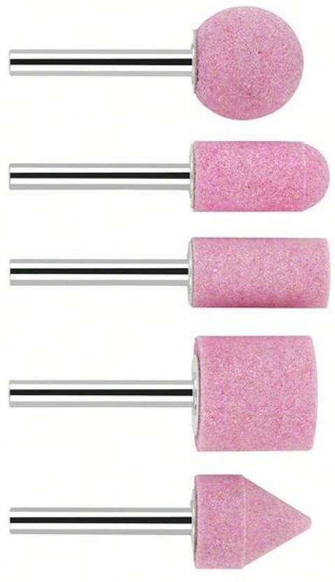 BOSCH Grinding Point 1609200286 5-piece mounted point set Rotary Bit ...