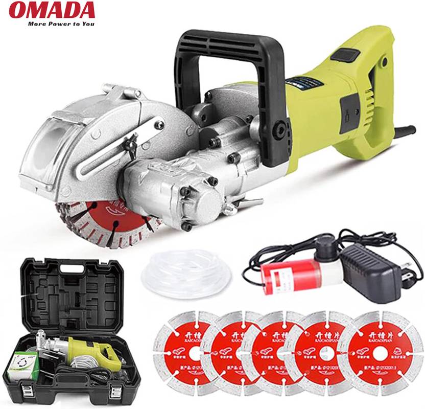 OmadaTools Corded Wall Chaser Cutter Maximum Voltage 220 V, speed 6000 ...