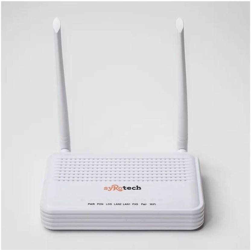 Syrotech SY GPON 1110 WDONT Wireless Router 2.4 GHz 300 Mbps Wifi Speed ...