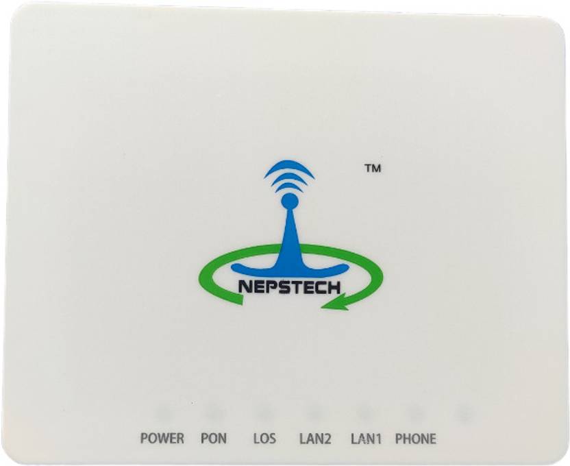 nepstech VOICE XPON 1GE+1FE+1POT ONU + LAN CABLE 1M 1000 Mbps Router - nepstech : Flipkart.com