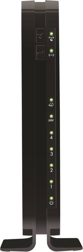 NETGEAR Wireless-N 150 Router With Modem Wireless Router 2.4 GHz 150 ...