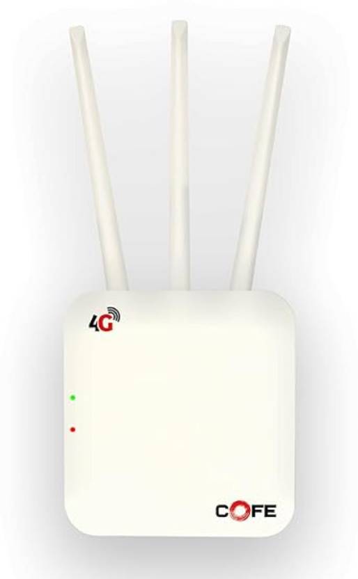 COFE CF-903 Wi-Fi 6 4G/5G Sim Supported 4G Router 2.4 GHz 300 Mbps Wifi ...