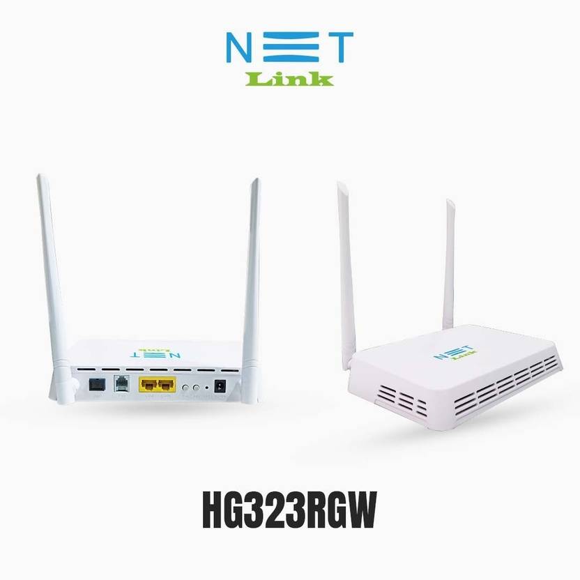 NETLINK XPON ONT HG323RGW (1GE+IFE+1POTS+WIFI)Dual Mode GPON/EPON Wireless Router 2.4 GHz 300 ...