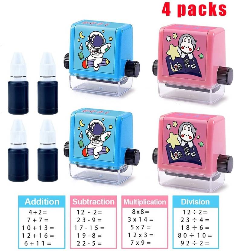 ZURU BUNCH Math Roller Addition Subtraction Multiplication Division ...