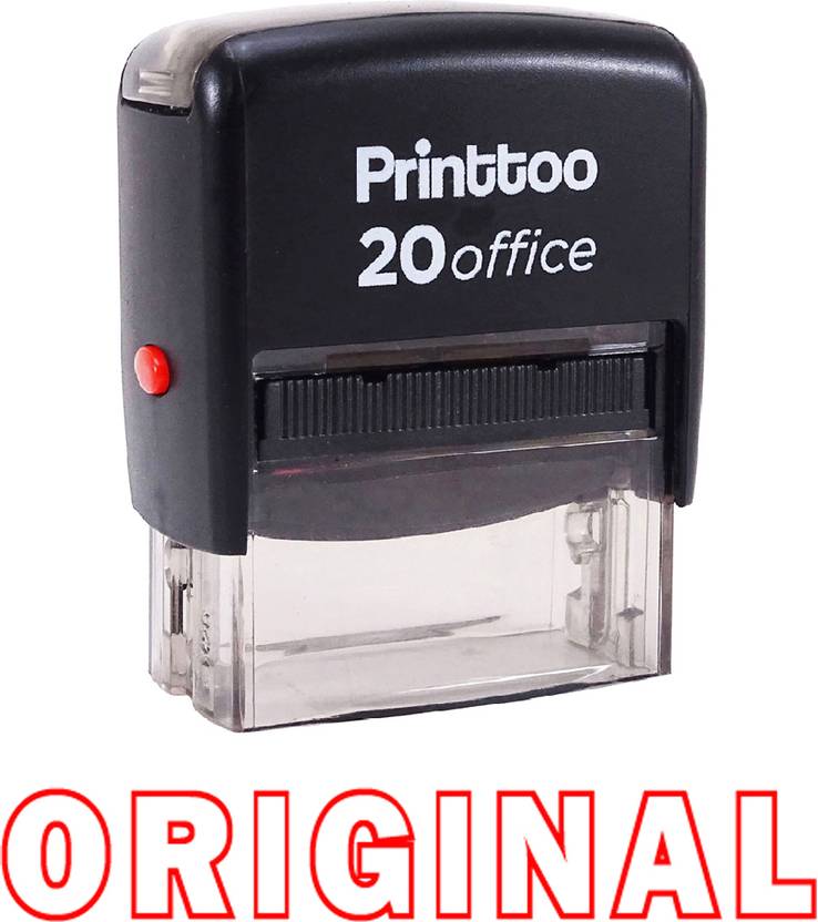 Printtoo Original Self Inking Rubber Stamp Office Stationary Stamp Self ...
