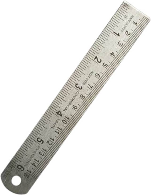 Flipkart.com | AJANITIA 6 INCH ruler Stainless steel Ruler - Ruler