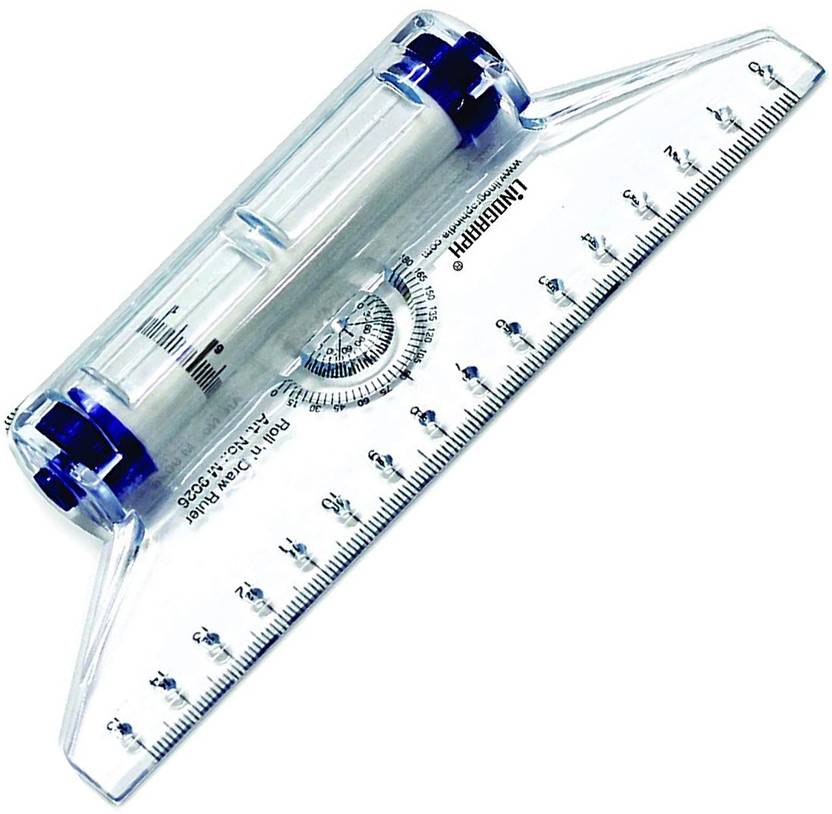Flipkart.com | Office Petals Roller Scales Rolling Ruler 30 cm Ruler ...