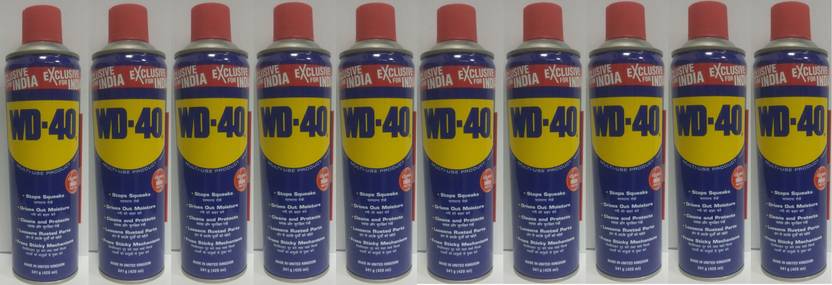Pidilite WD-40 MULTI-USE PRODUCT(420ML Each) Pack of 10 Rust Removal ...