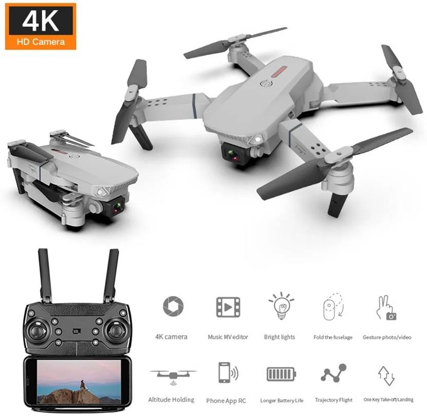 Veu New E88 Pro WIFI FPV Drone | Wide Angle HD 4K 1080P Camera Drone ...