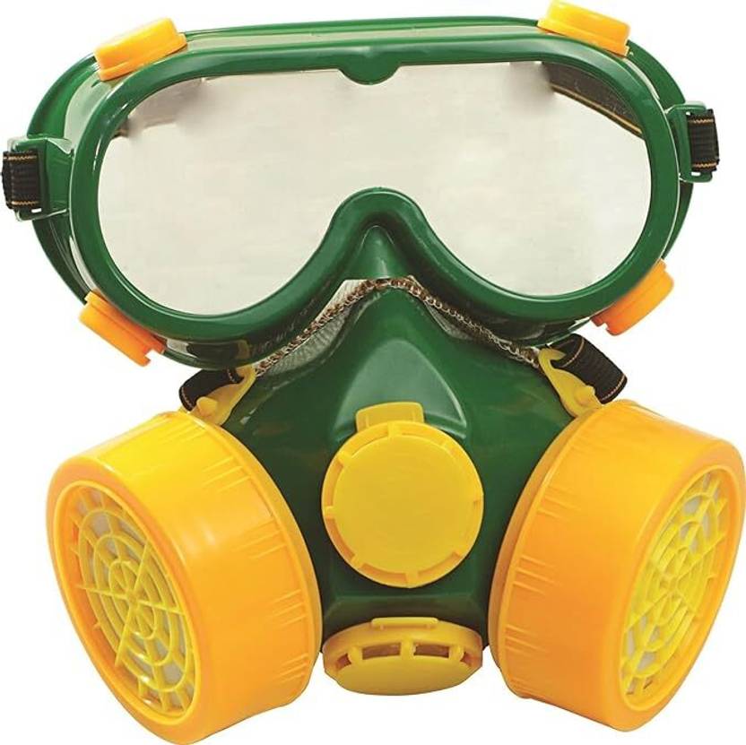 KB CREATION Reusable Respirator Gas Mask Set With Filters Wood-working, Welding, Power Tool ...