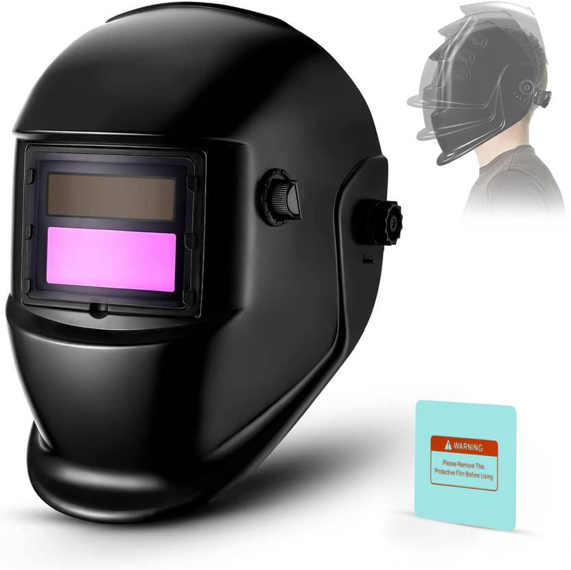Robustt Auto Darkening Adjustable Welding Helmet | True Color Solar ...