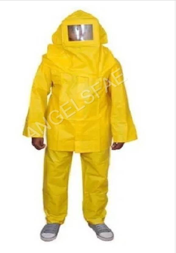 ANGELSAFE PVC Chemical Suit with Chain Acild & Alkali Splash Safety ...