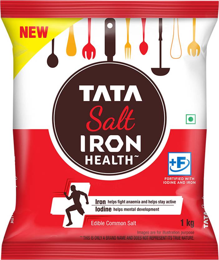 Tata Salt Iron Health Iodized Salt Price in India - Buy Tata Salt Iron ...