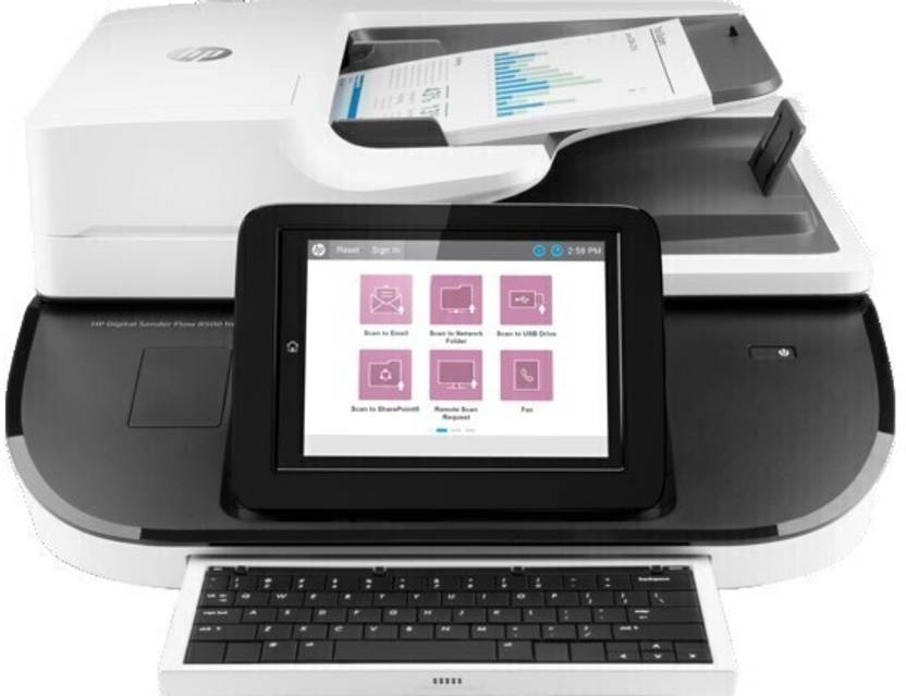 HP Flatbed, ADF HP Digital Sender Flow 8500 fn2 Scanner - HP : Flipkart.com