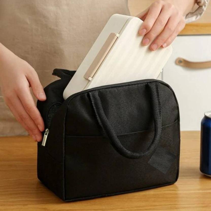 Flipkart.com | FUOCO Classic black lunch bag for your office travels ...