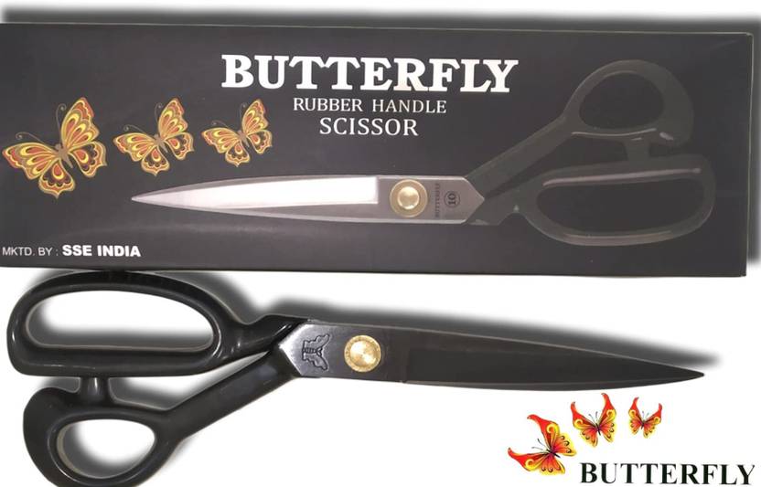 Flipkart.com | Butterfly 12 Inch Premium Tailoring Scissor for Cloth ...