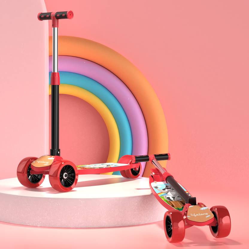 Lifelong LLKS02 Foldable Kick Skating Cycle|Skate Scooter for Kids(Max ...