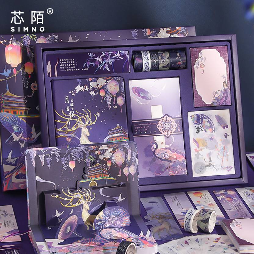 Trade Zone big Ck 2112 purple Junk gift set Theme, Scrapbook Kit Price ...