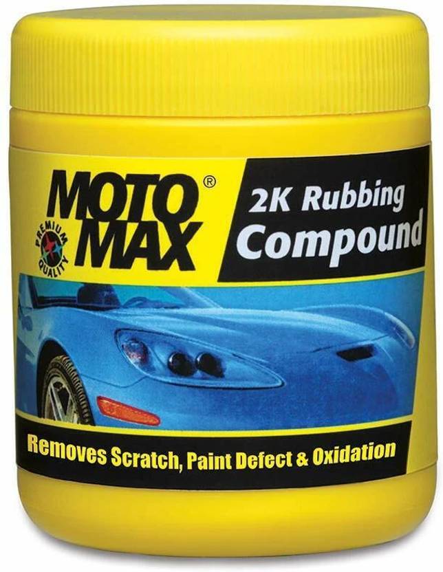 Pidilite Motomax 2K Rubbing Compound, Removes Scratches, Paint defect ...