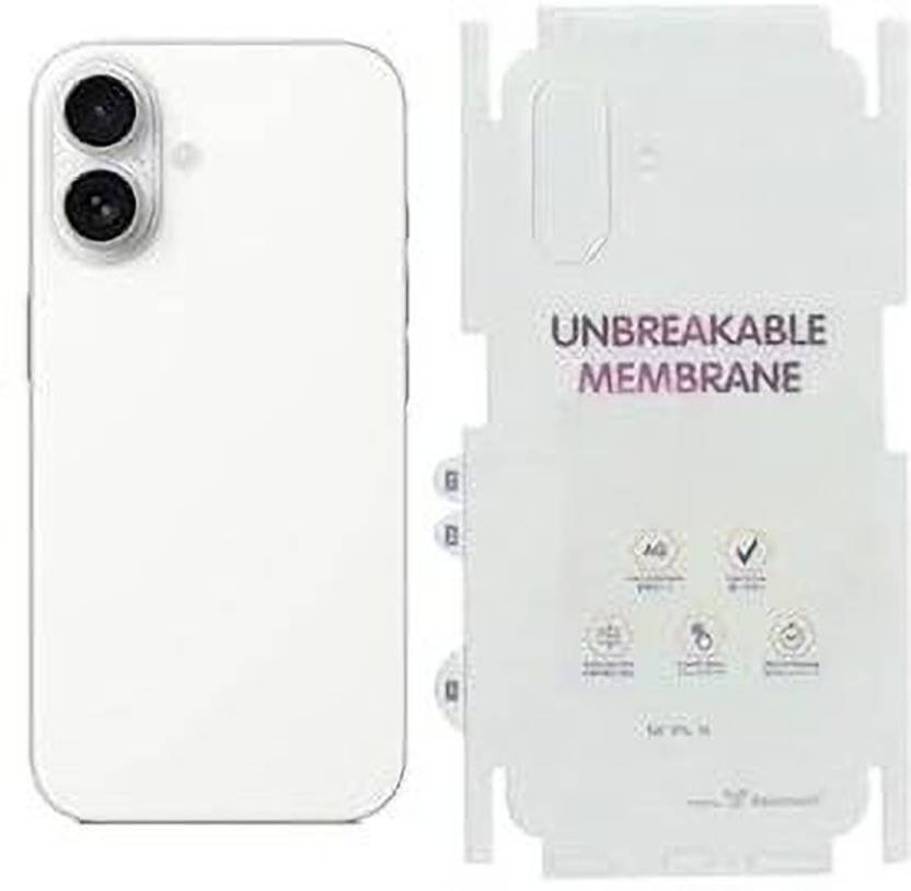 casikart Back Screen Guard for Iphone 16 membrane with sides protection ...