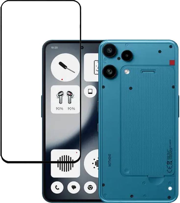 SPRITZEN Edge To Edge Tempered Glass for Nothing Phone 3a Lite 5G ...