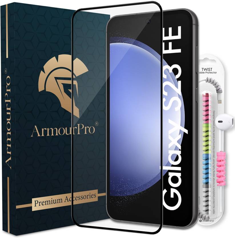 ArmourPro Edge To Edge Tempered Glass for Samsung Galaxy S23 FE 5G ...